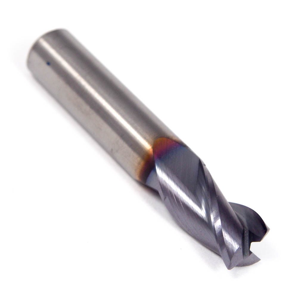 WIDIA Carbide Corner Radius End Mill 3/8″ 3FL 0.018″ Radius TiAlN ... WIDIA Carbide Corner Radius End Mill 3/8″ 3FL 0.018″ Radius TiAlN ...