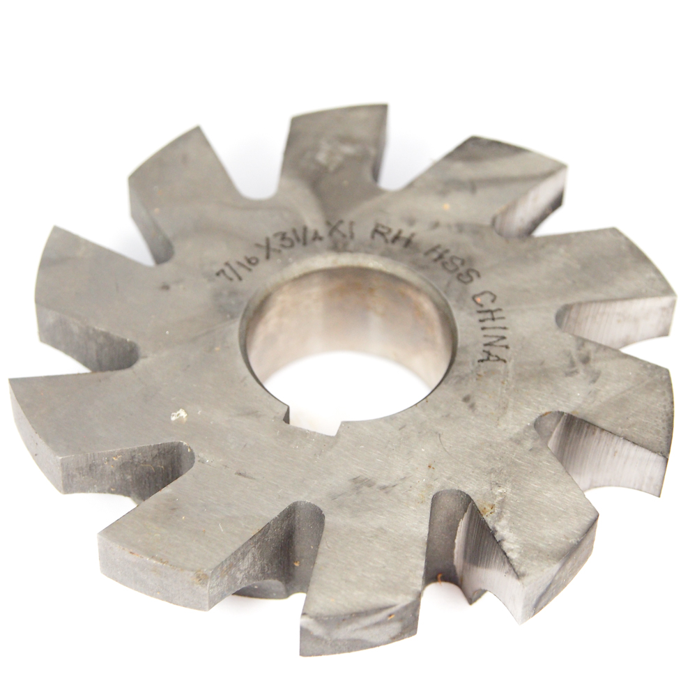 Corner Rounding Milling Cutter 3 14″ X 1″ Arbor Hss 10t 716″ Radius X4r Sid 014 Dans